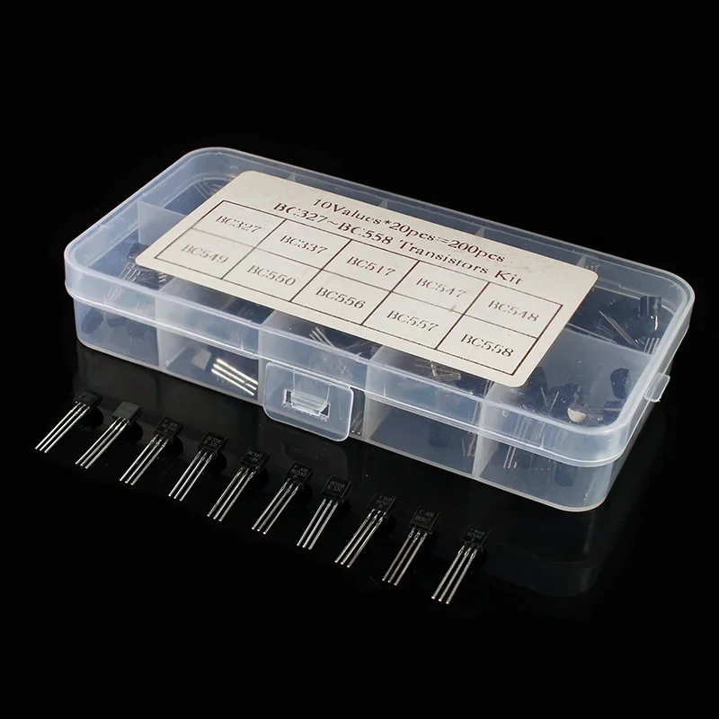 Kit de transistors PNP/NPN avec 10 valeurs TO-92, comprenant BC327 ...