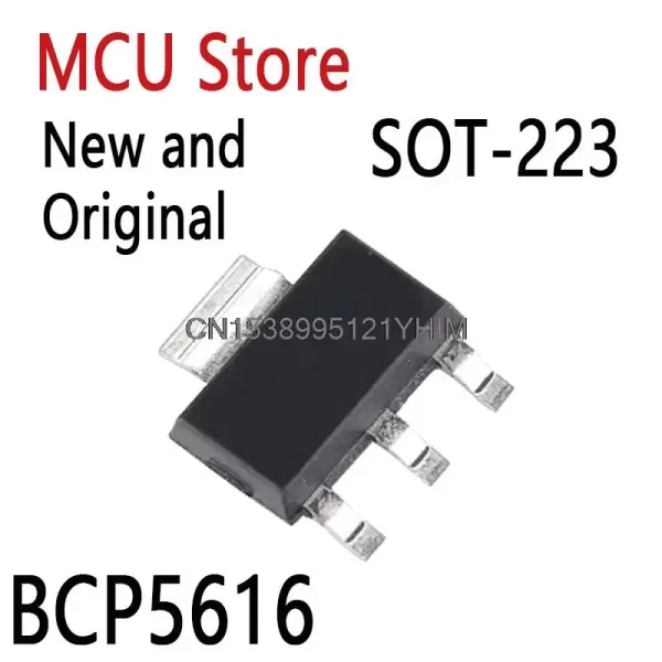 "5PCS BCP5616TA SOT-223 BCP56 SOT223 BCP56 BCP5616" - Test et Avis