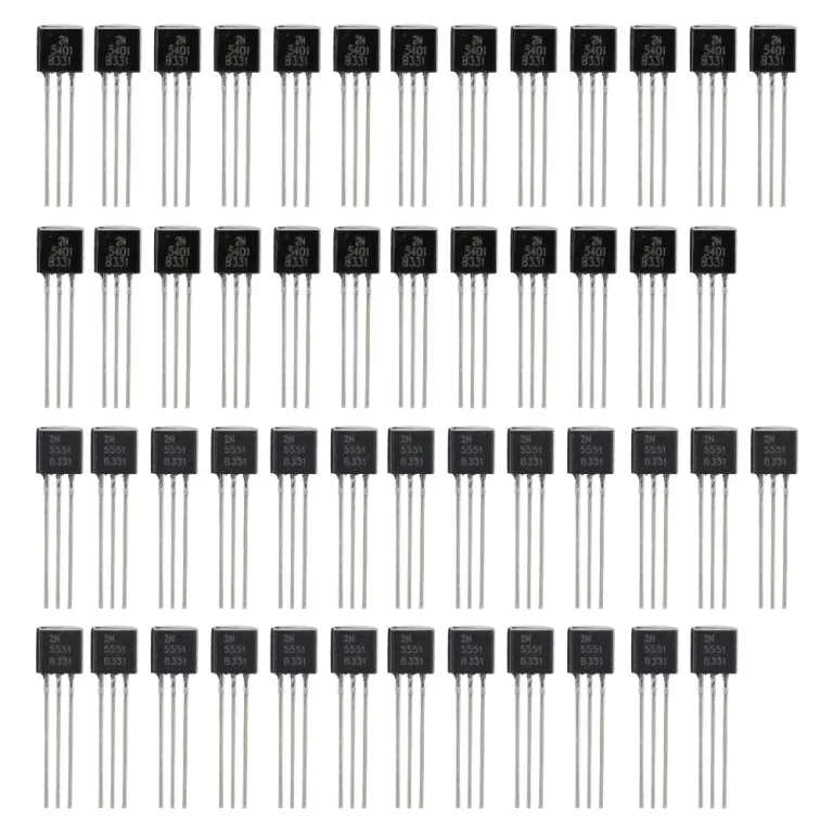 "Kit de 50 transistors TO-92 bipolaires NPN 2N5551 et 2N5401" - Test et ...