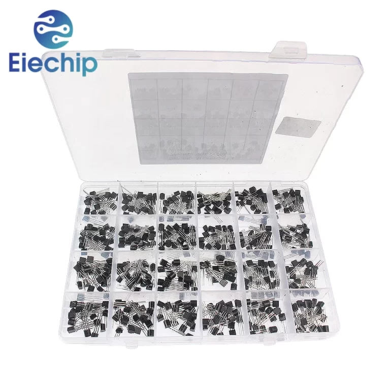 Kit de transistor TO-92, 24 valeurs, 480 pièces - Test et Avis