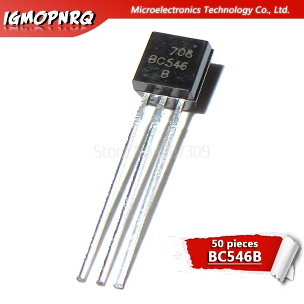 "Transistors bipolaires BC546B BC546 TO-92" - Test et Avis