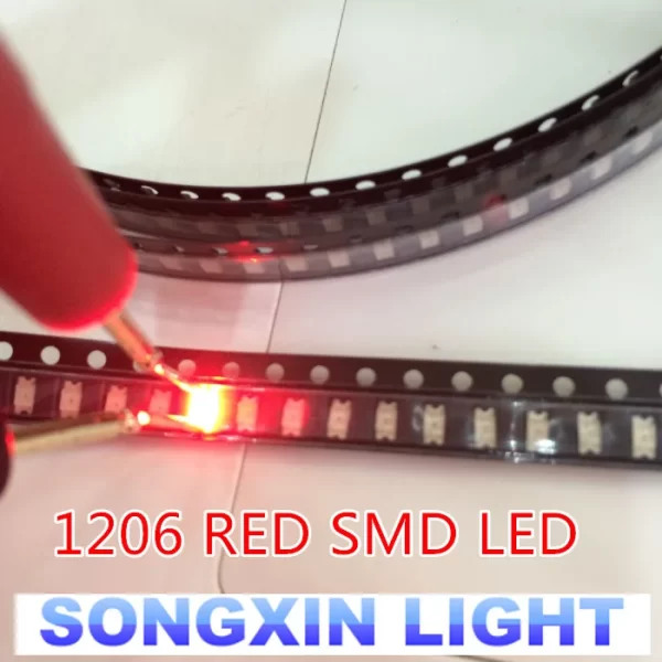 LED rouge à haute luminosité, format standard - Test et Avis