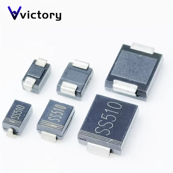 Lot de 20 diodes Schottky SMD, différentes variétés - Test et Avis