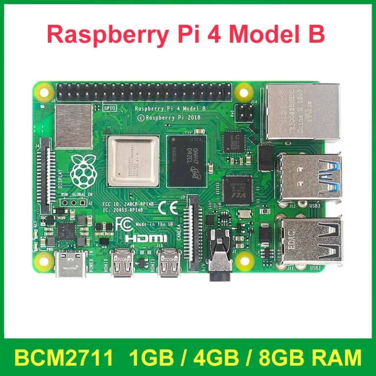 Raspberry Pi 4B : 1GB-8GB RAM, 4K video, Wi-Fi+, Gigabit Ethernet ...
