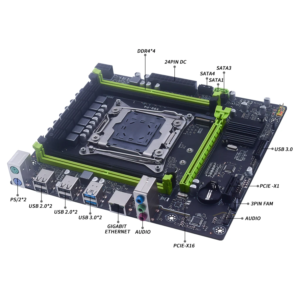 MUCAI-Carte mère X99 P4: puissante et polyvalente - Test et Avis