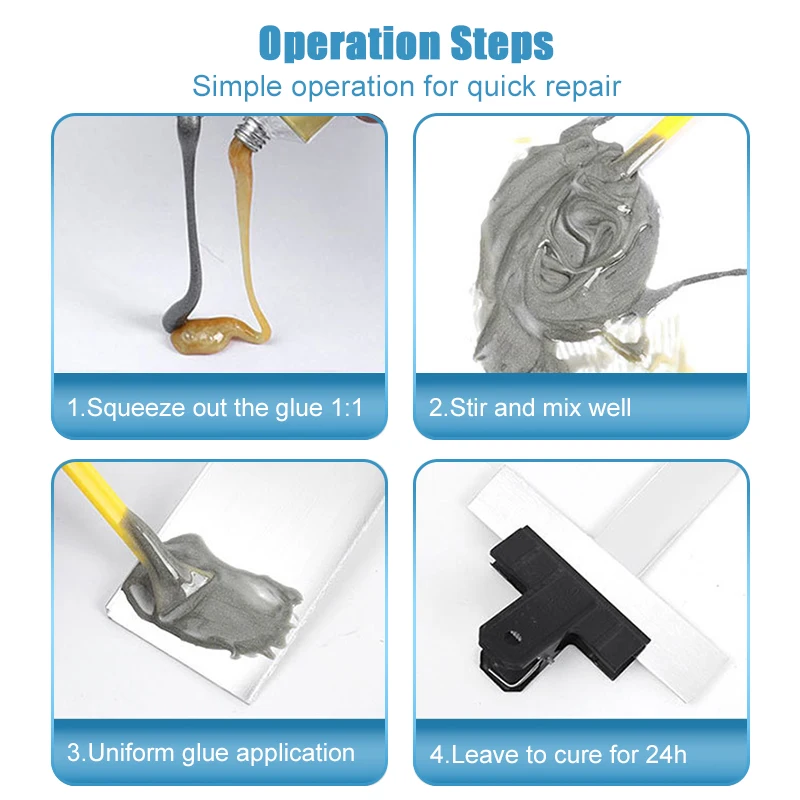 "Magical AB Repair Glue: Strong, Cold Welding Agent for Metal, Heat ...