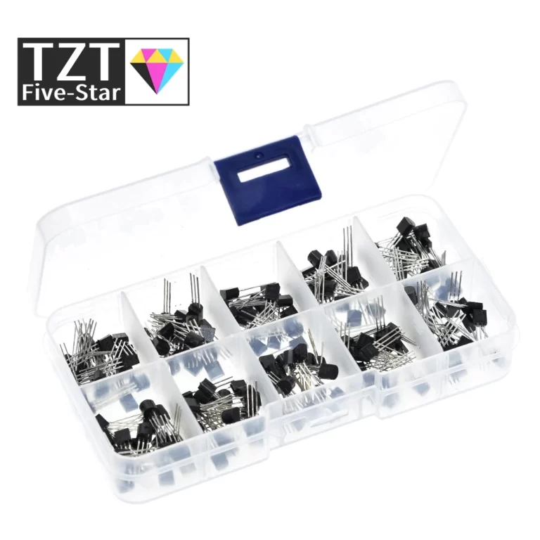 Kit de transistors TO-92, assortiment de 10 valeurs x 20 pièces = 200 ...