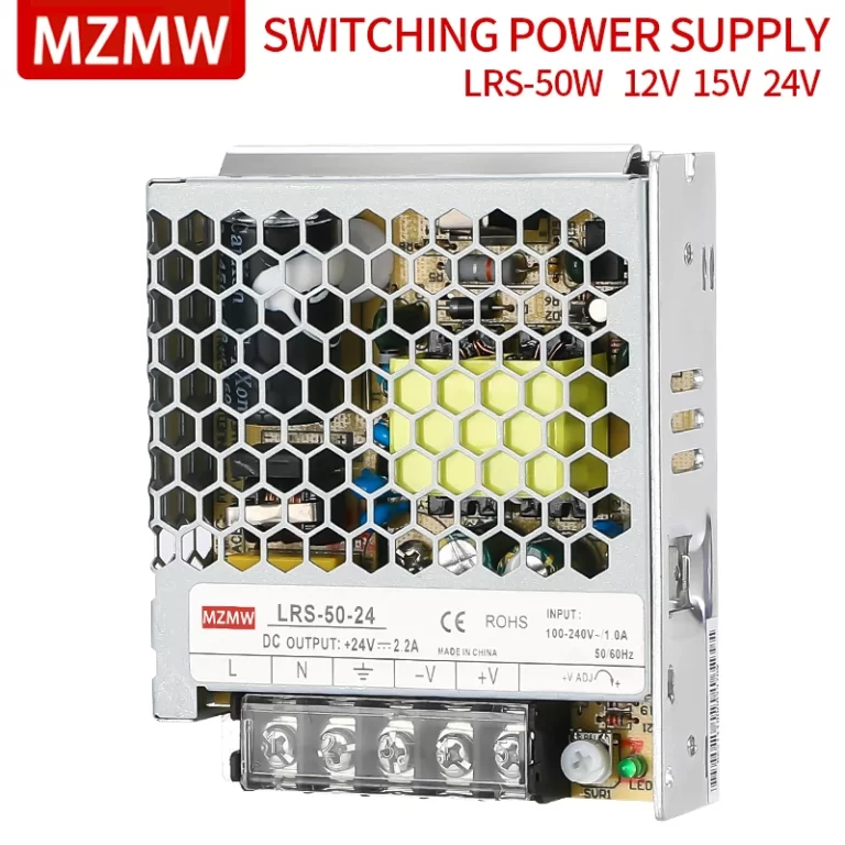 MZMW LRS50 Alimentation à Découpage AC110 220V DC 5V 12V 15V 24V 36V ...