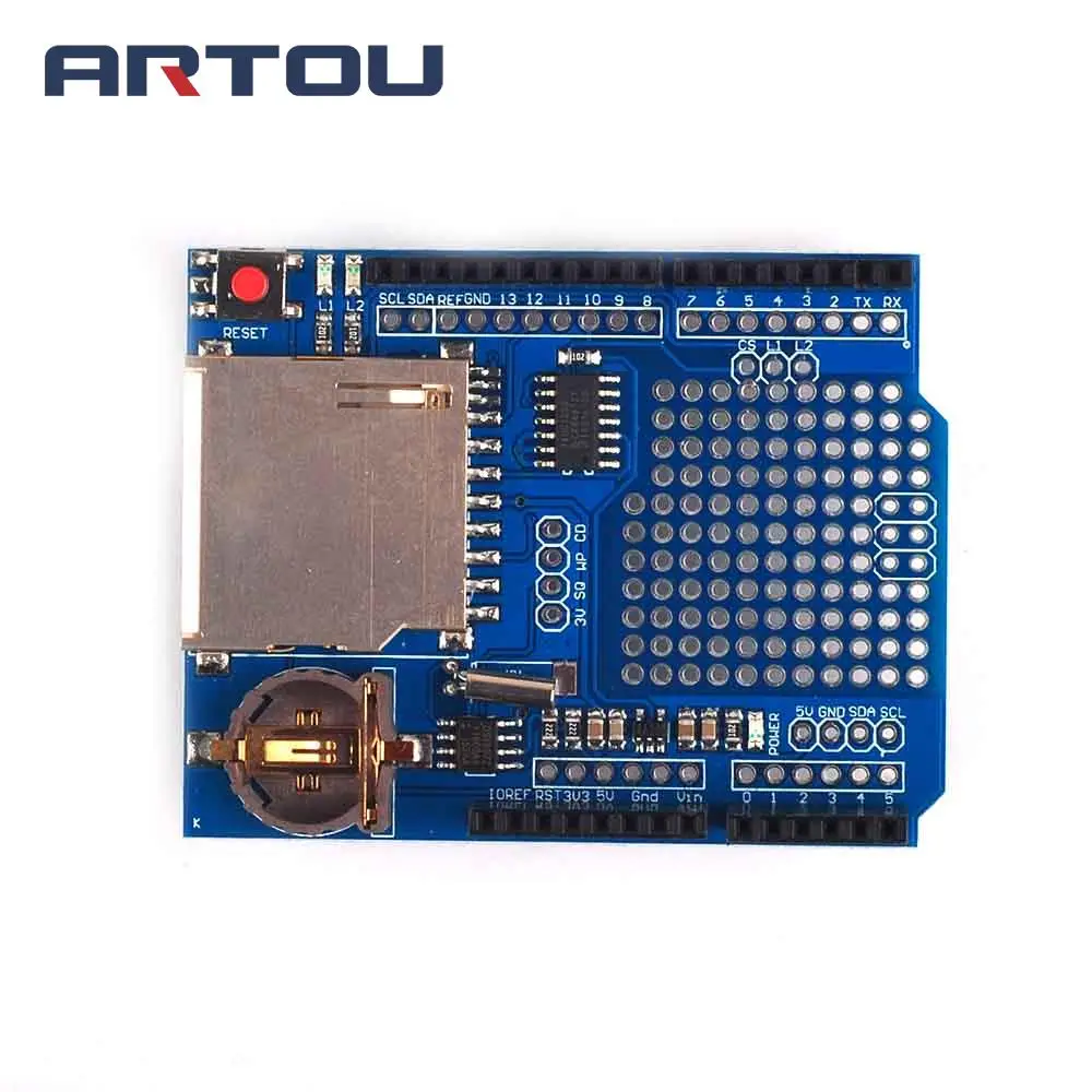 Module d'enregistrement de données avec carte SD pour Arduino UNO ...