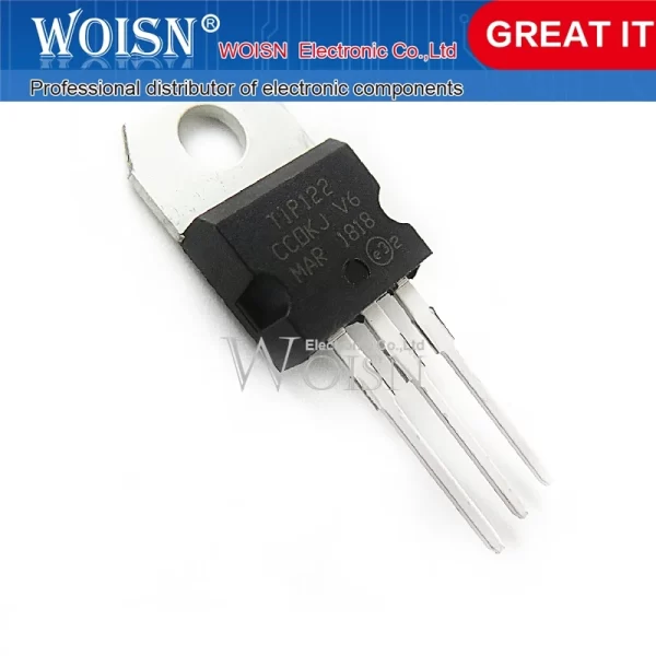 TIP122 122 Transistor TO-220 En Stock - Test et Avis